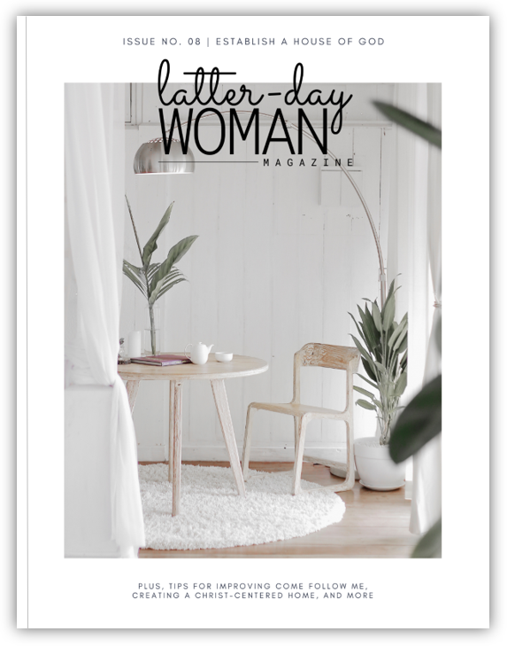 Issue 08 Cover Reveal – Latter-day Woman Magazine